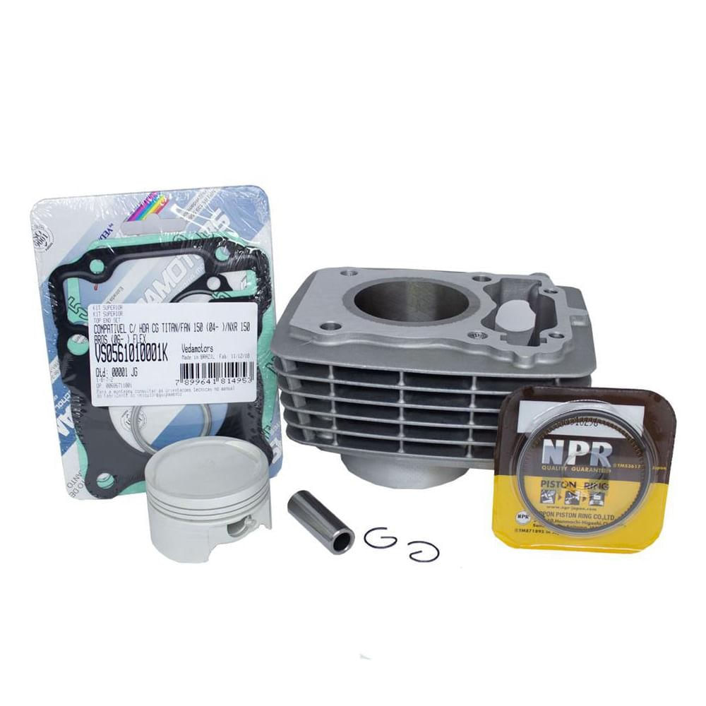 Kit Cilindro Motor 150cc Vedamotors Honda CG 150 NXR 150