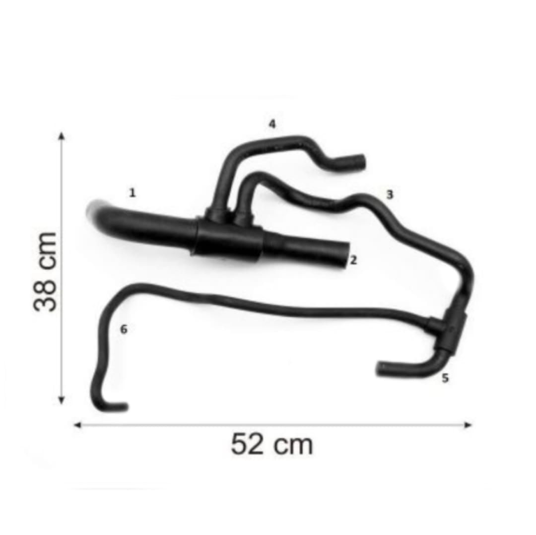 Mangueira Inferior Radiador S/ar Palio/strada/siena 8578cp