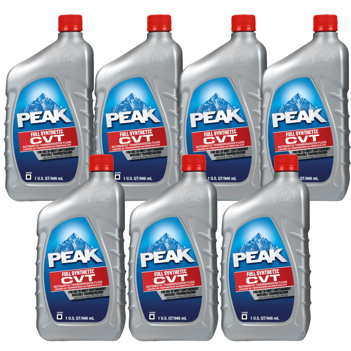 7 Oleo Cambio PEAK CVT Fluido Sintético