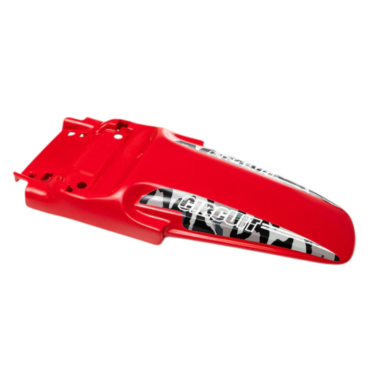 Paralama Traseiro Universal NX XX XLR Vermelho VMC Circuit