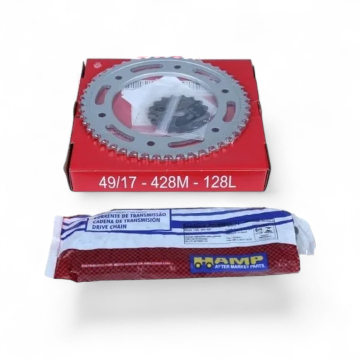 Kit Tração Hamp NXR 150 2006 a 2014 Sem Retentor