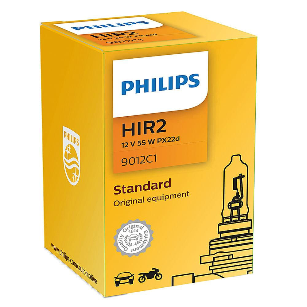 Lâmpada HIR2 Philips Standard 9012C1 Corolla iX35 Aircross