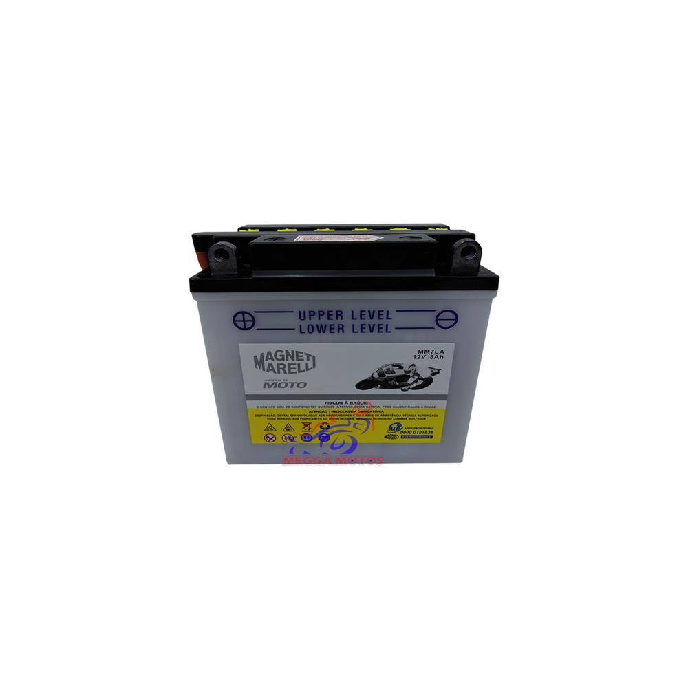 Bateria Moto MM7LA EN 125 Yes Magneti Marelli 8Ah Selada