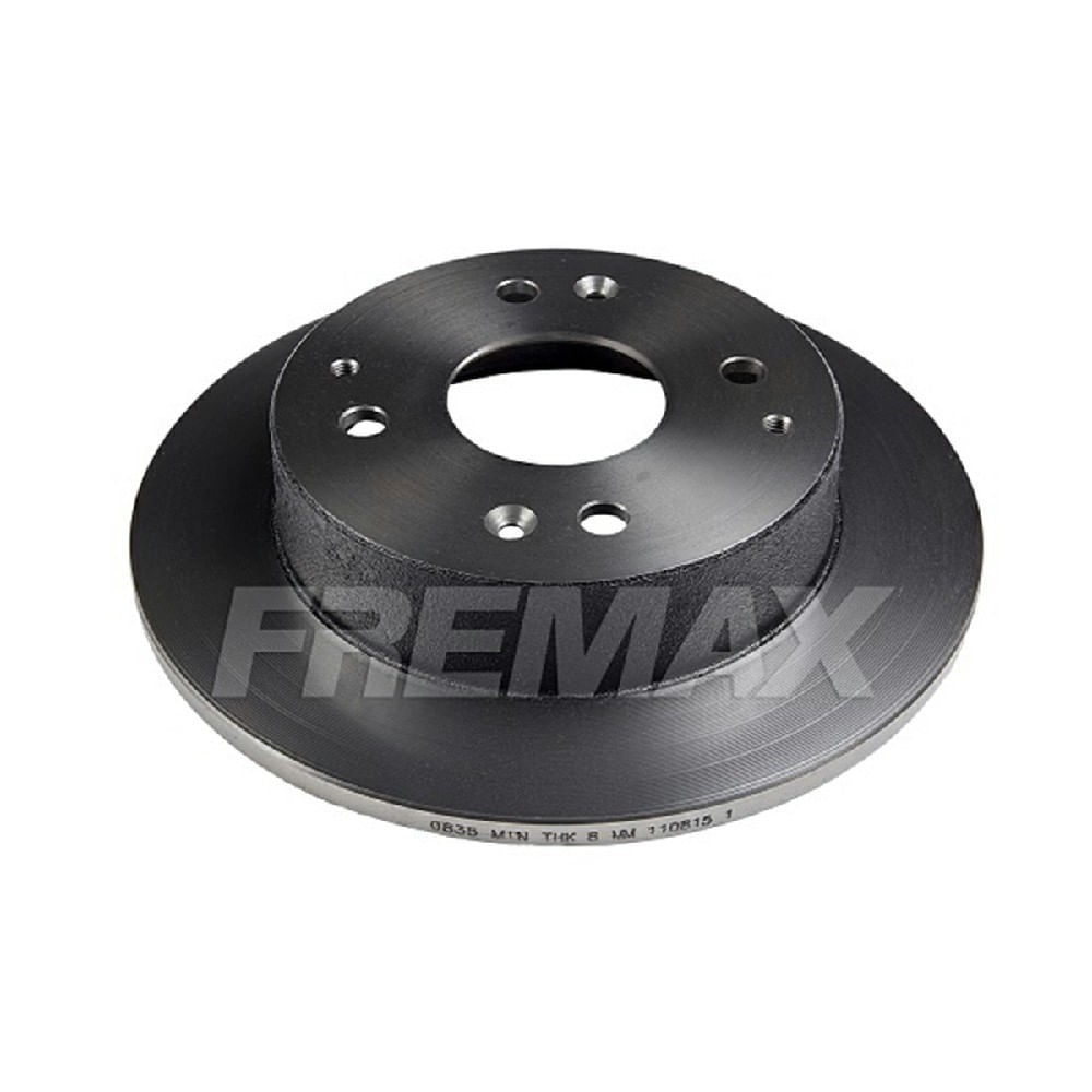 Par Disco De Freio Solido Traseiro Fremax Bd0835