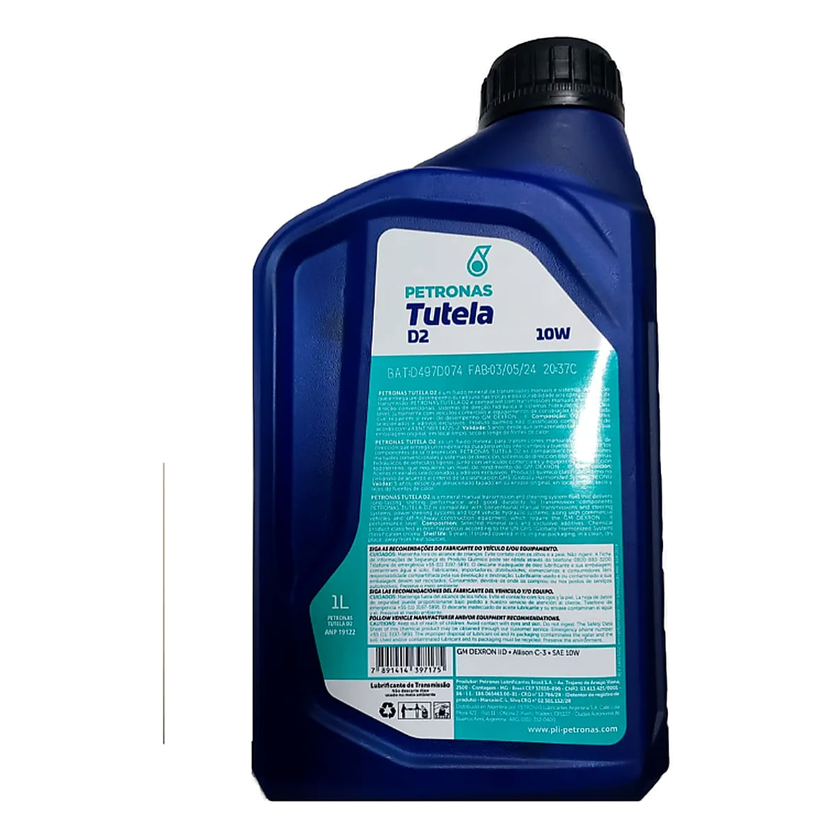 Óleo ATF D2 Dexron IID Petronas Tutela 1L
