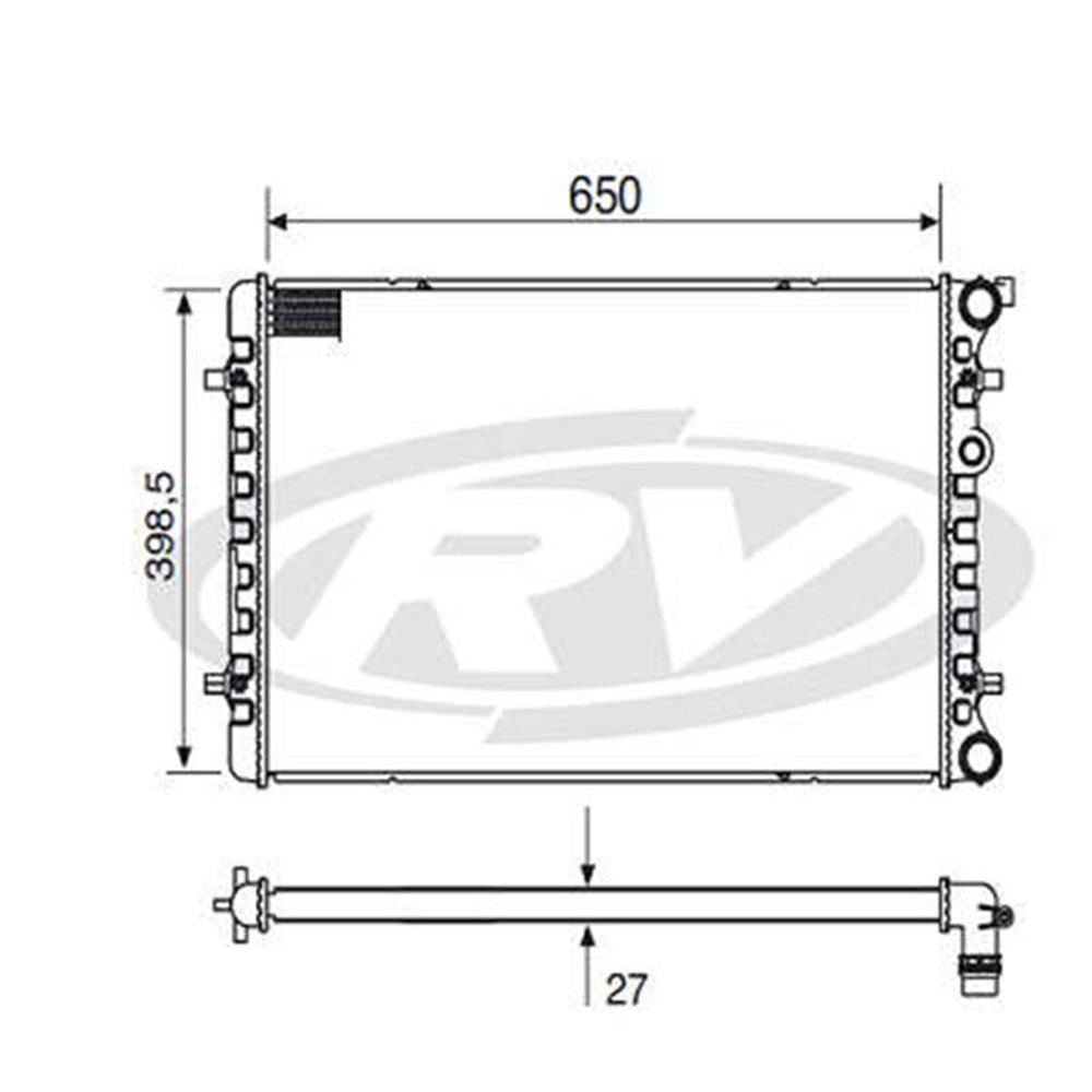 Radiador Visconde 12514