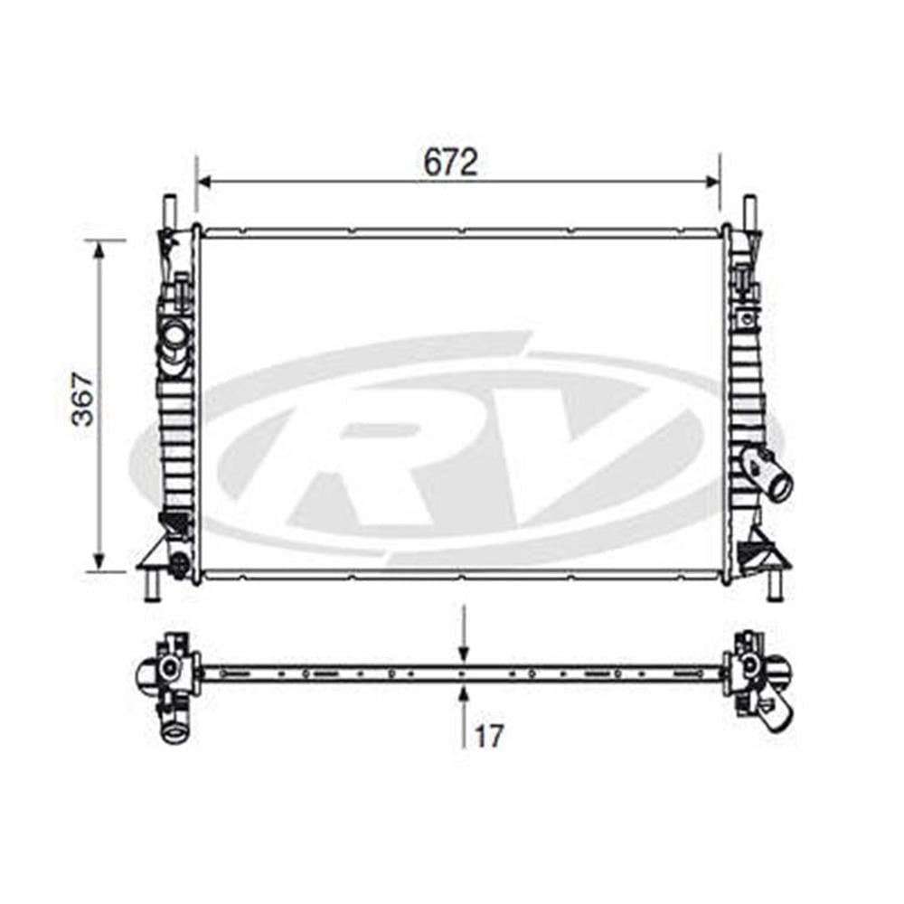 RADIADOR VISCONDE - 12734