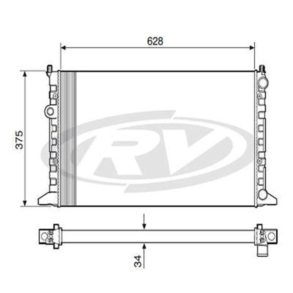 Radiador Visconde 12505