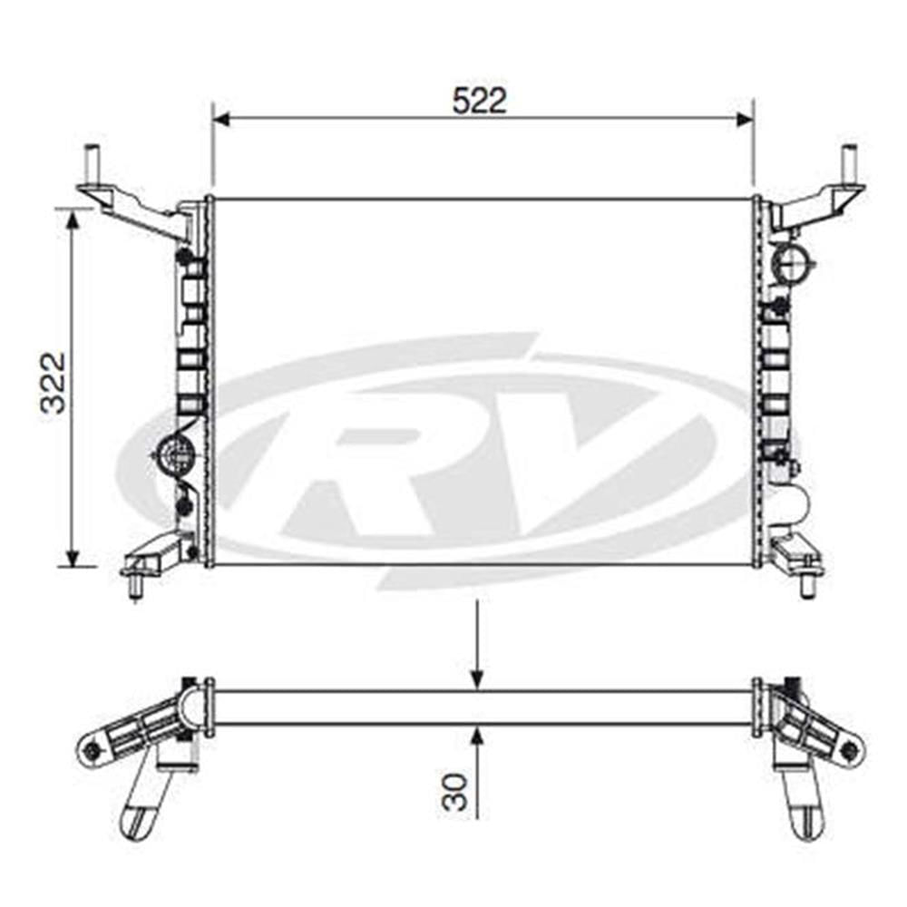 Radiador Visconde 12223