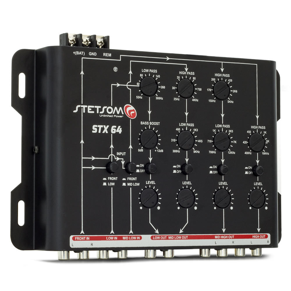 Crossover Stetsom STX64 4 Canais