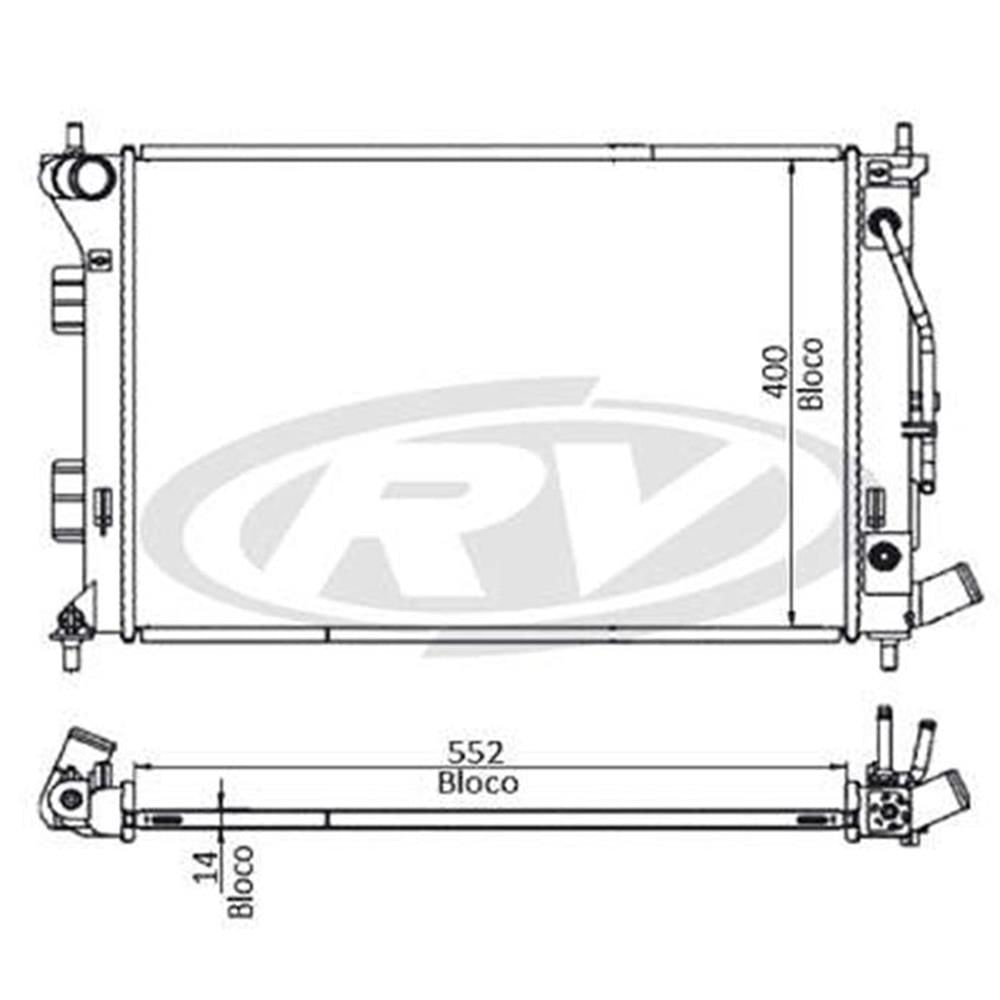 Radiador Visconde 11107
