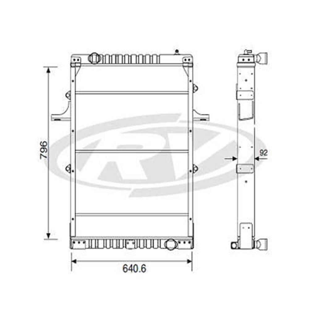 Radiador Visconde 19248