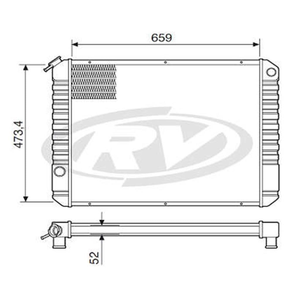 Radiador Visconde 19631