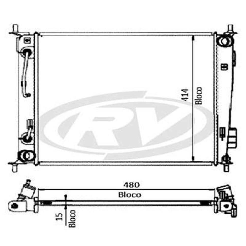 Radiador Visconde 11102