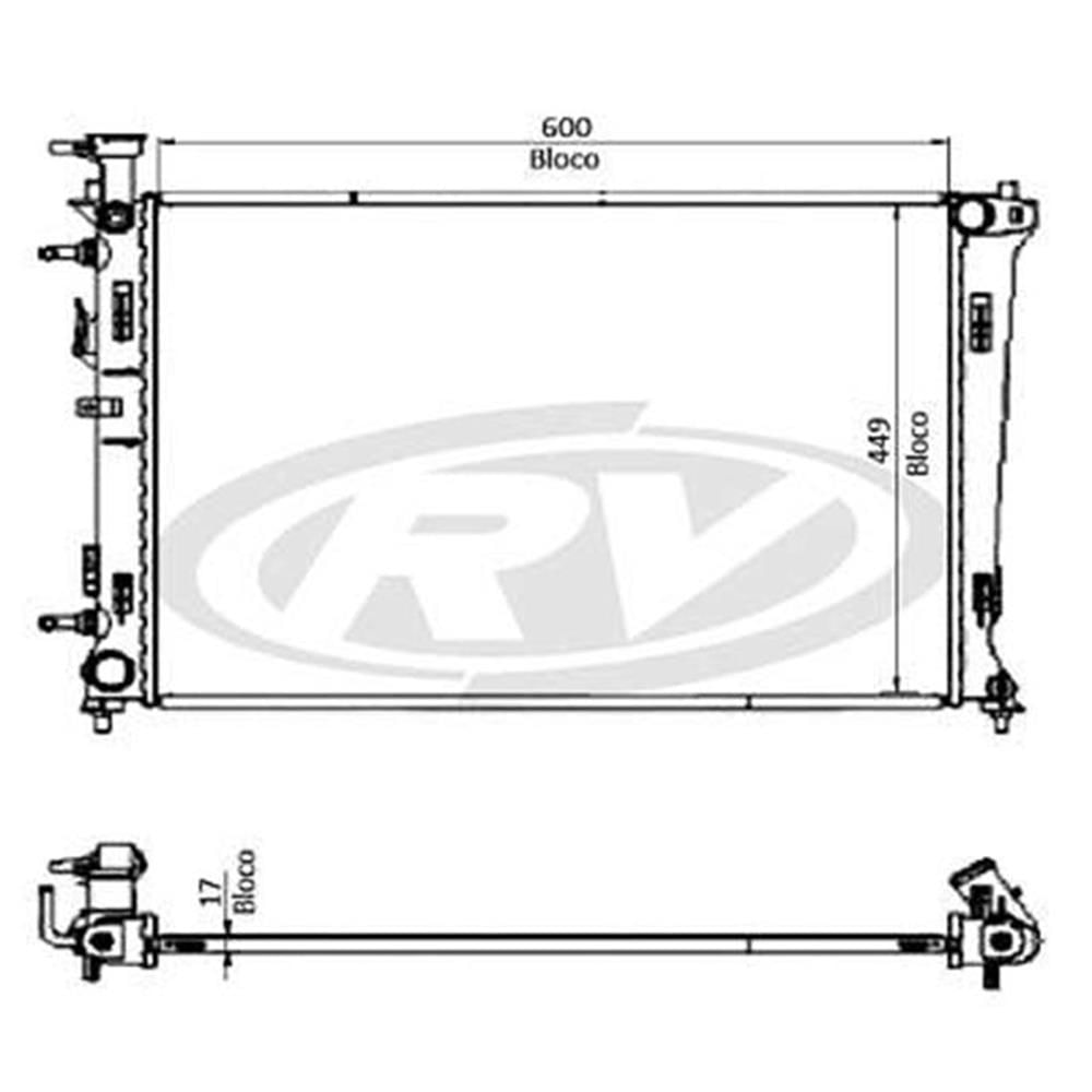 Radiador Visconde 11103