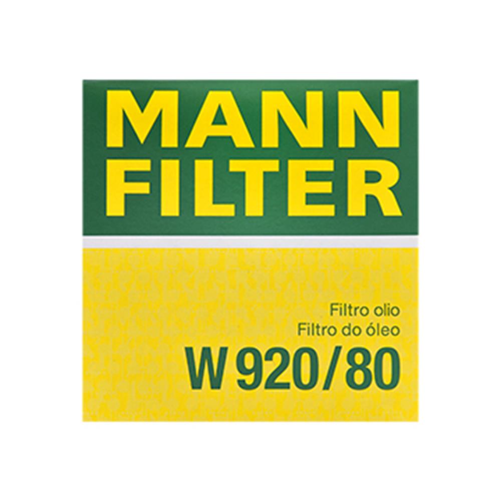 Filtro De Óleo Mann-Filter - W920/80