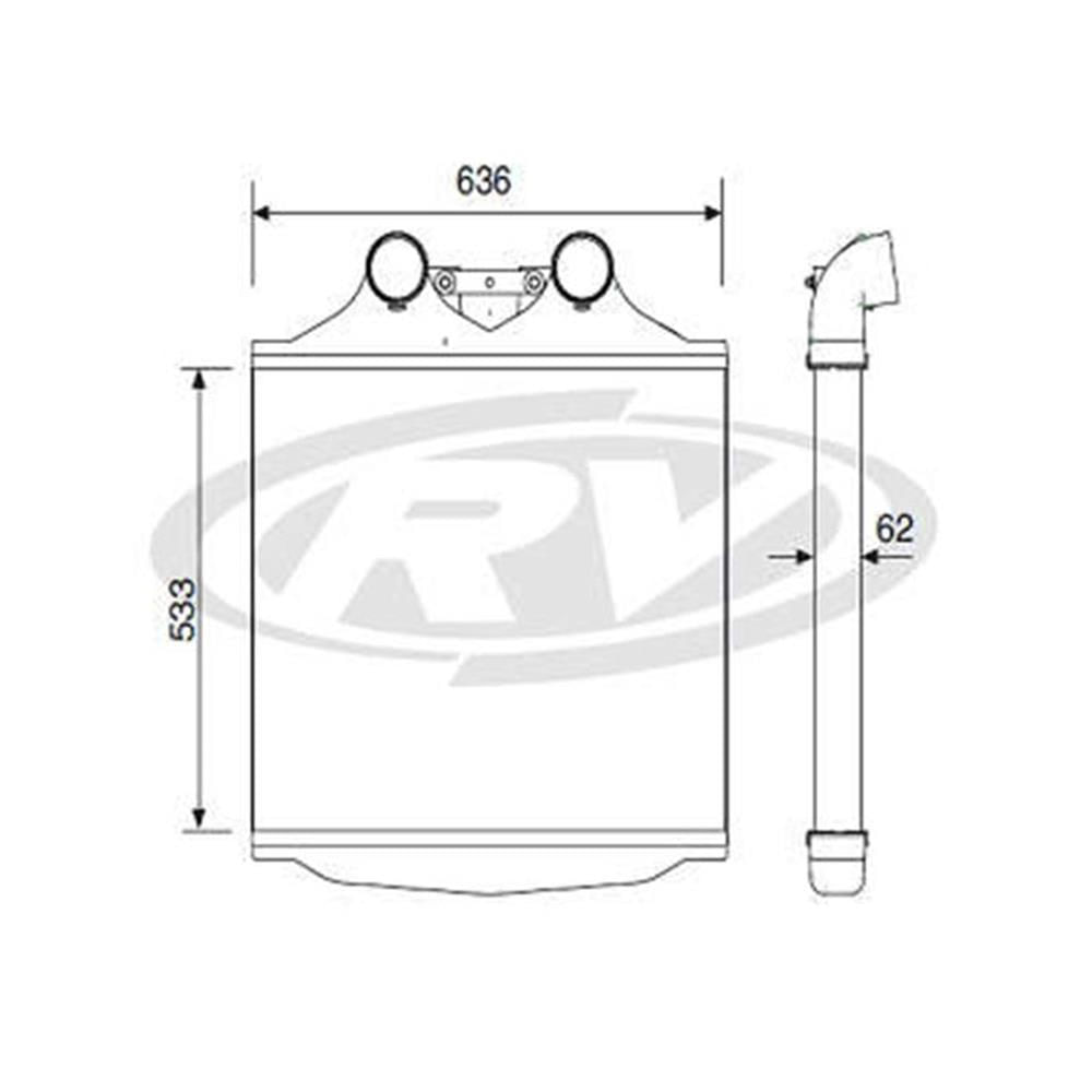 Intercooler Visconde 12694