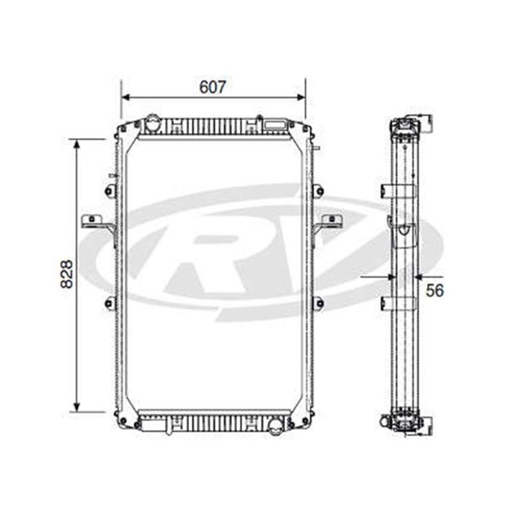 Radiador Visconde 12090