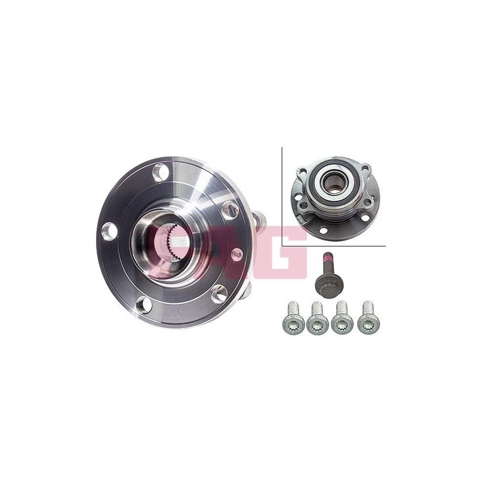 Reparo Da Roda Com Rolamentos Dianteiro / Traseiro Fag 7136106100