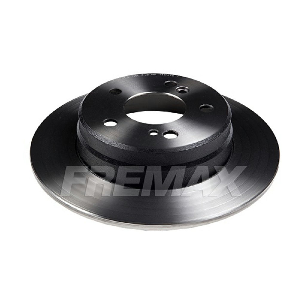Par Disco De Freio Solido Traseiro Fremax Bd0412