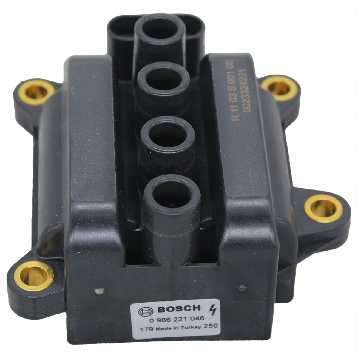 Bobina De Ignição Sandero Logan Clio 1.0 16v Original Bosch 0986221046