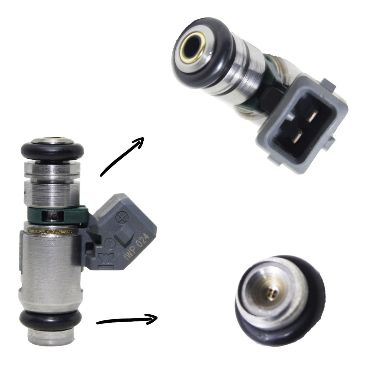 Bico Injetor Gol Parati Saveiro Santana 1.6 1.8 2.0 Iwp024