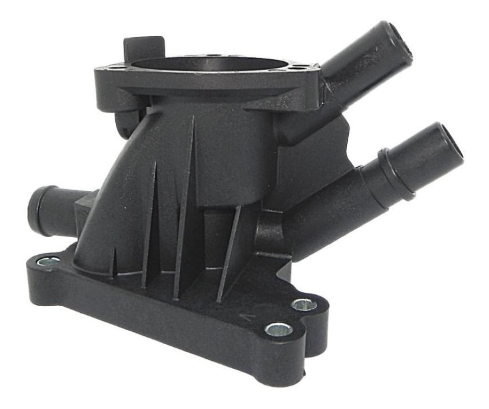 Carcaça Válvula Termostática Flange Plástico New Fiesta Ka