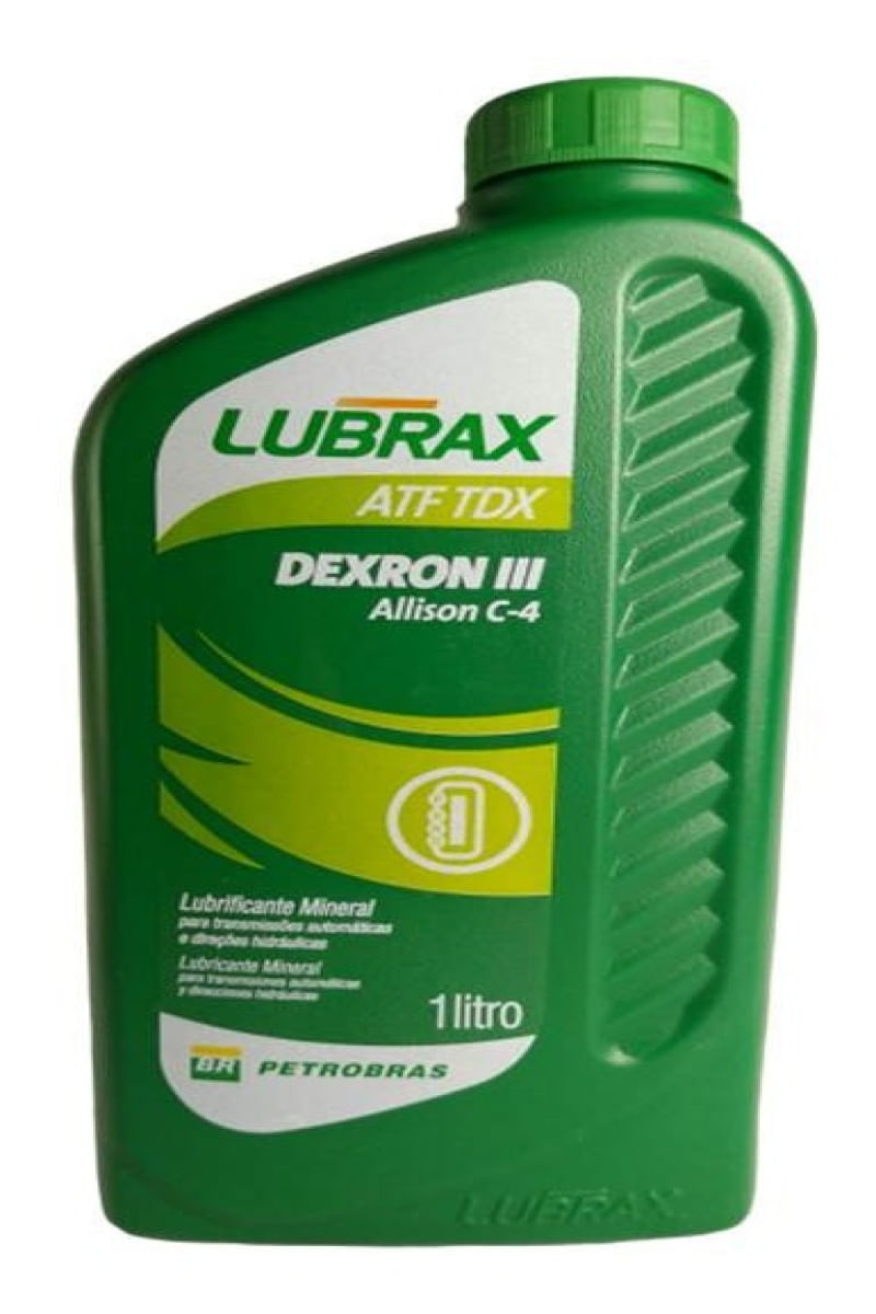 Óleo Lubrax Atf Tdx Dexron 3 Transmissões / Direção 1 Litro