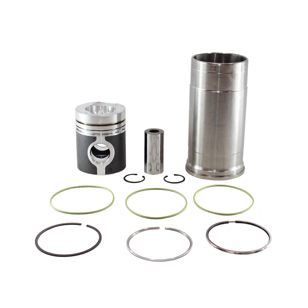 Kit Camisa Pistão Anéis Scania 1981-1989 Metal Leve K9174